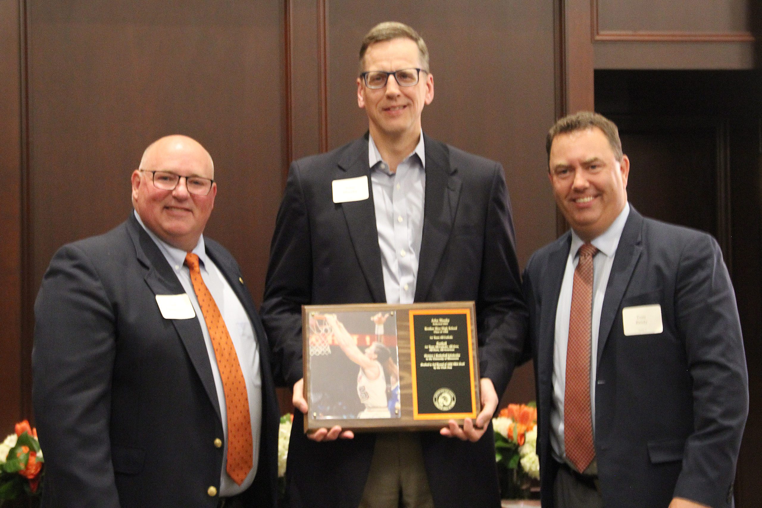 Tim MacLean ’81 award was accepted by his brother Tom MacLean ’81