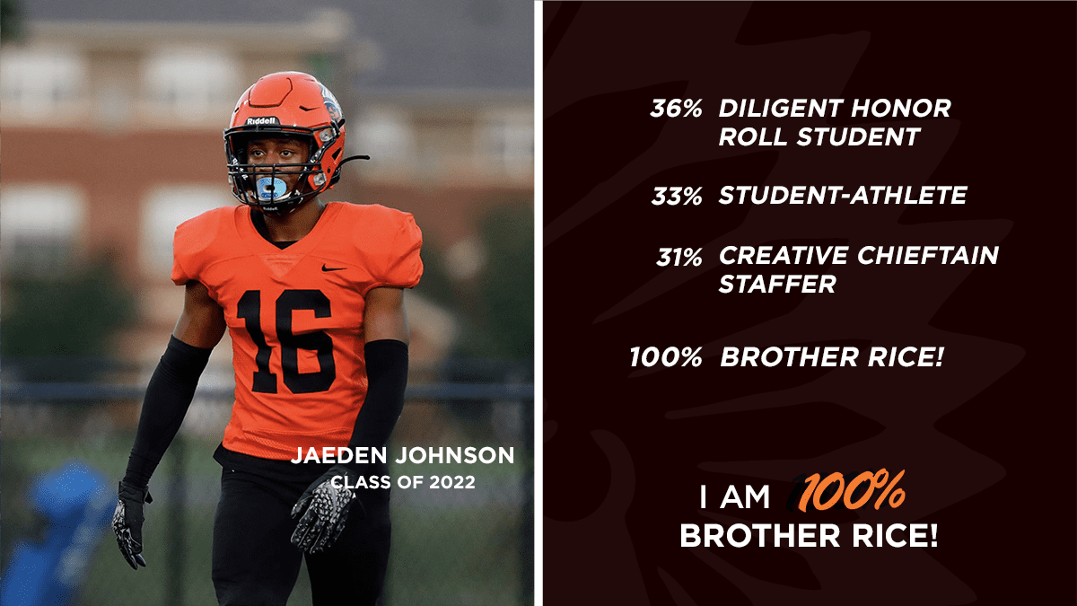 In this Senior Spotlight, get to know Jaeden Johnson