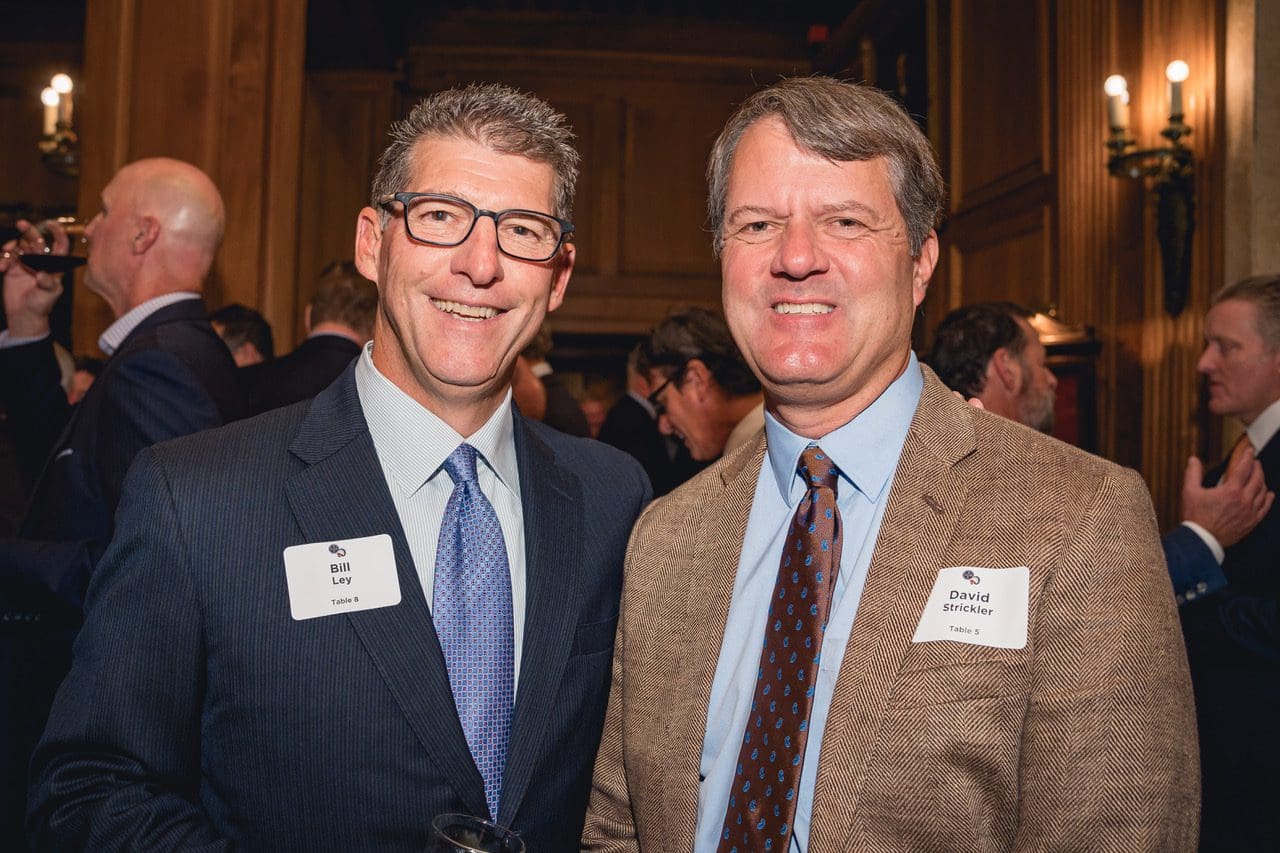 Michael Tyranski ’84 and Phil Serra ’81, represent Merrill Lynch as 8 ...