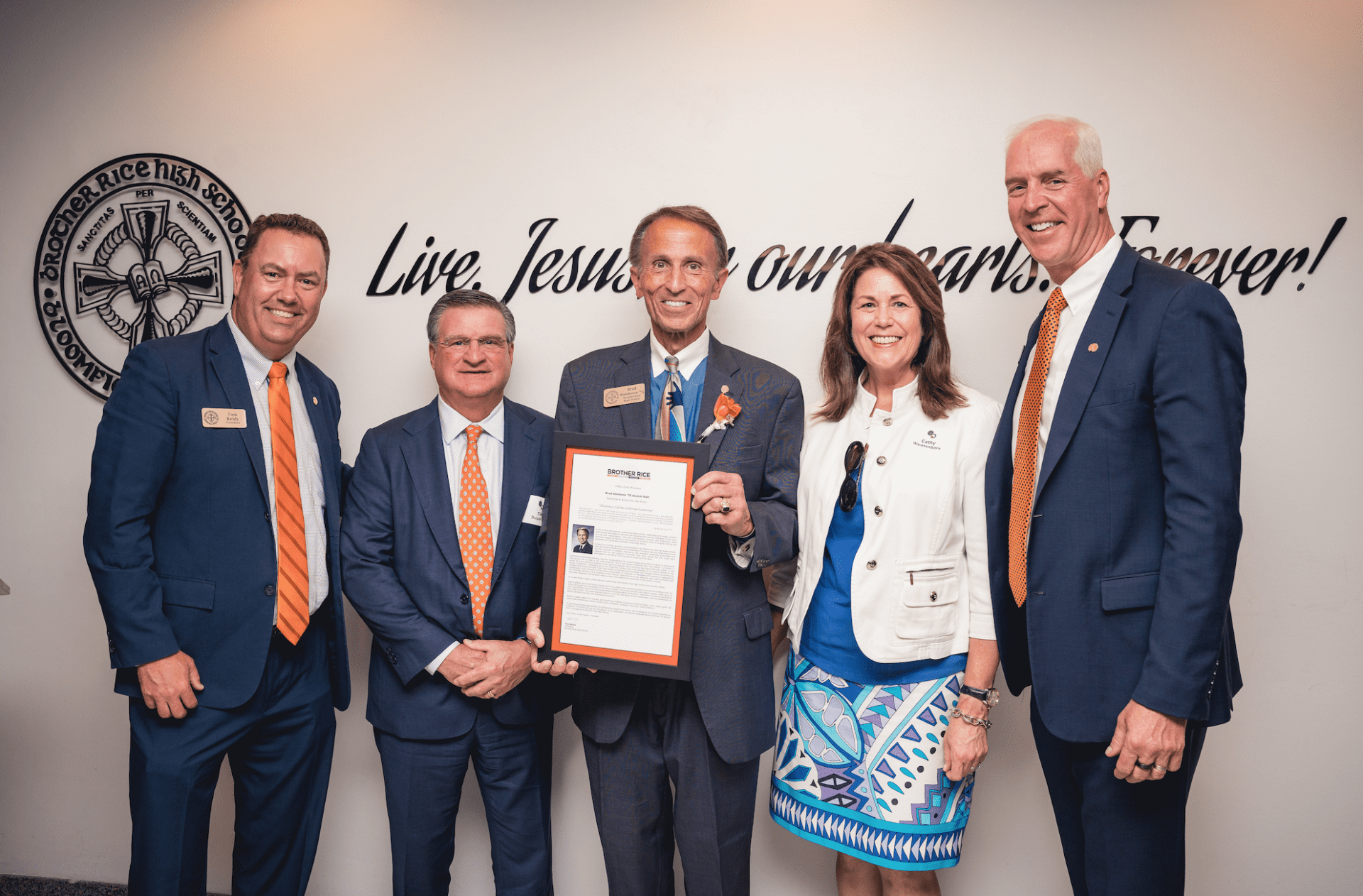 Brad Simmons '75, Honored for his Lifetime of Servant Leadership ...