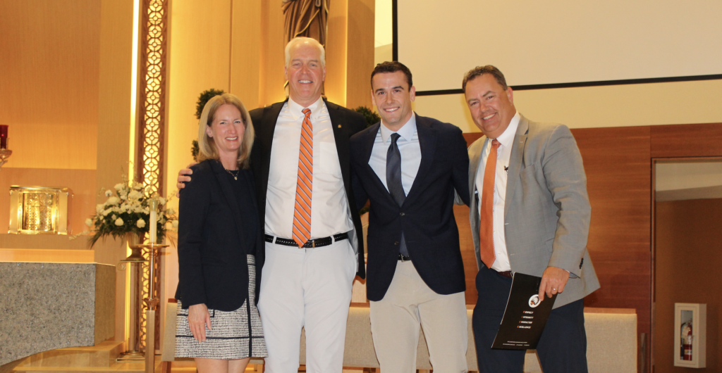 Jack Dunaway ’15 Inspires at Evening of Excellence - Brother Rice